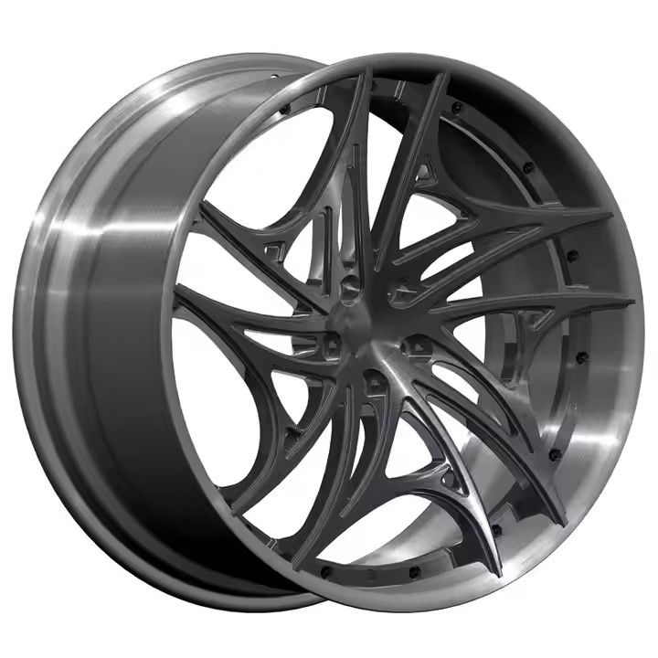 Forged Rims Alloy Wheel 18 19 20 21 22 5x112 Grey Silver Brushed Luxury ...